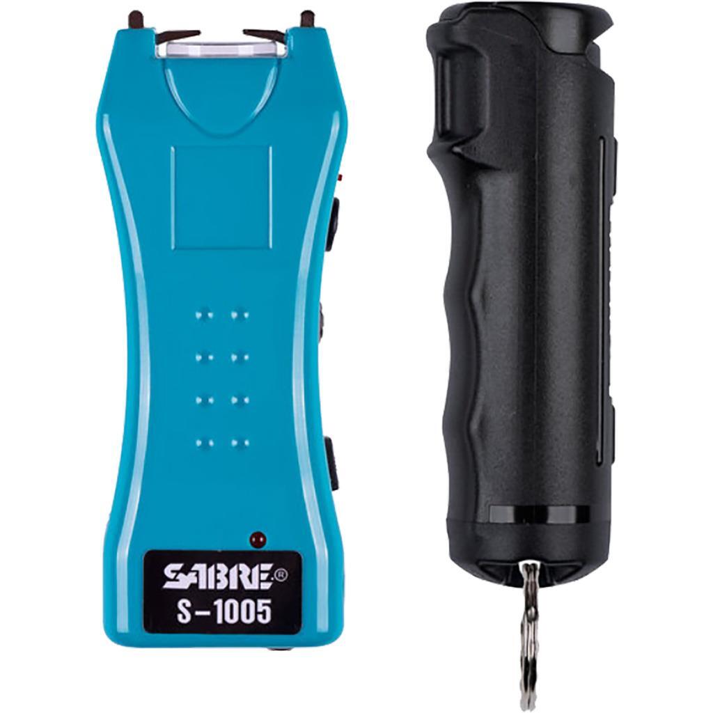 Sabre Pepper Spray and Stun Gun Defense Kit Teal|Sabre pepper spray ...