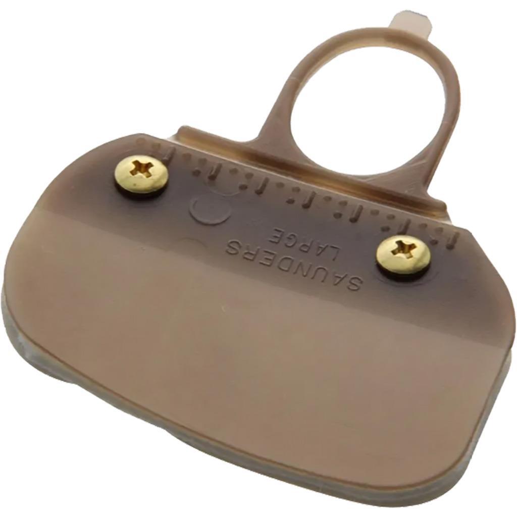 Saunders Mono Tab Brown|Saunders shooting tabs - Hunting Bow