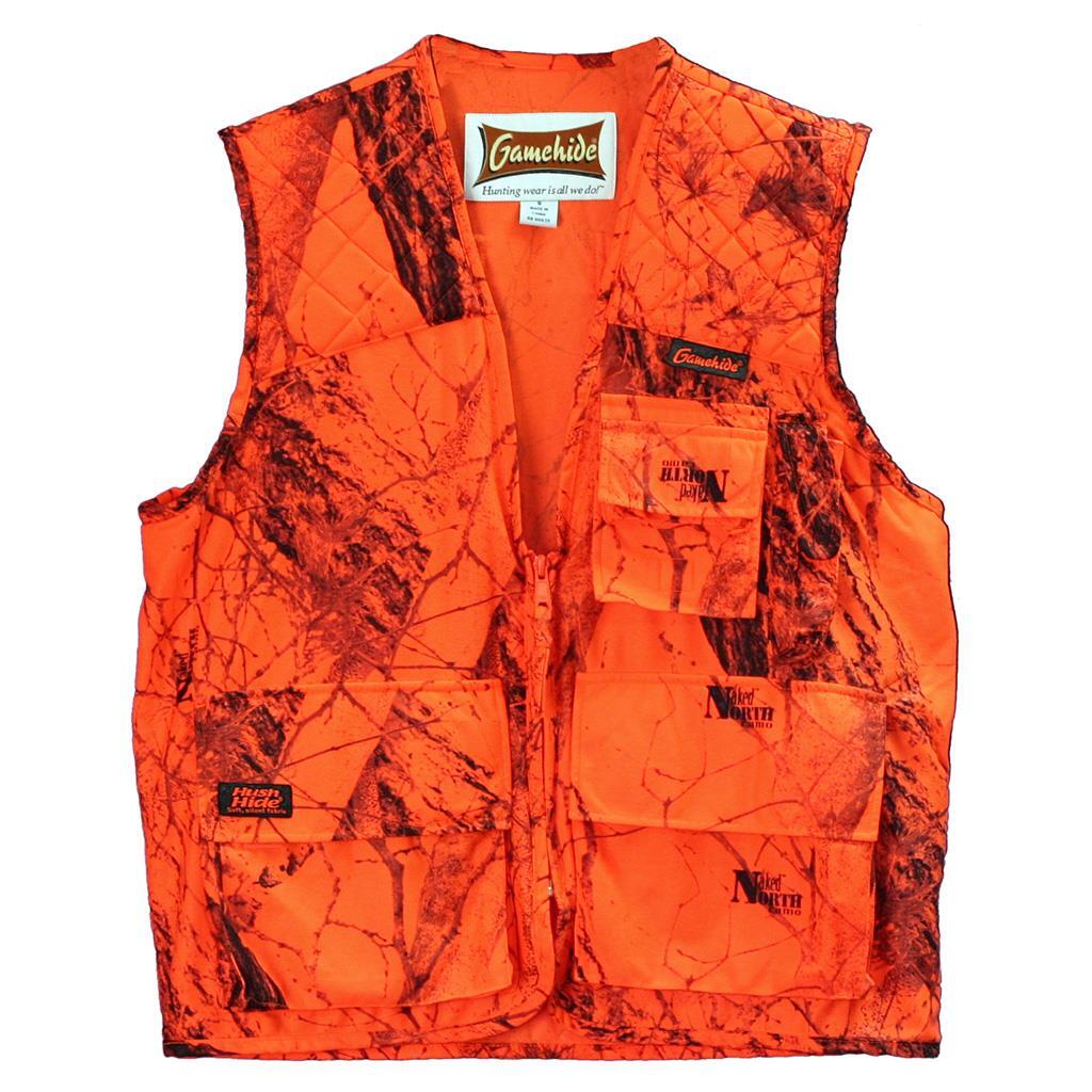 Gamehide Sneaker Big Game Vest Blaze Camo Large|Gamehide blaze clothing ...