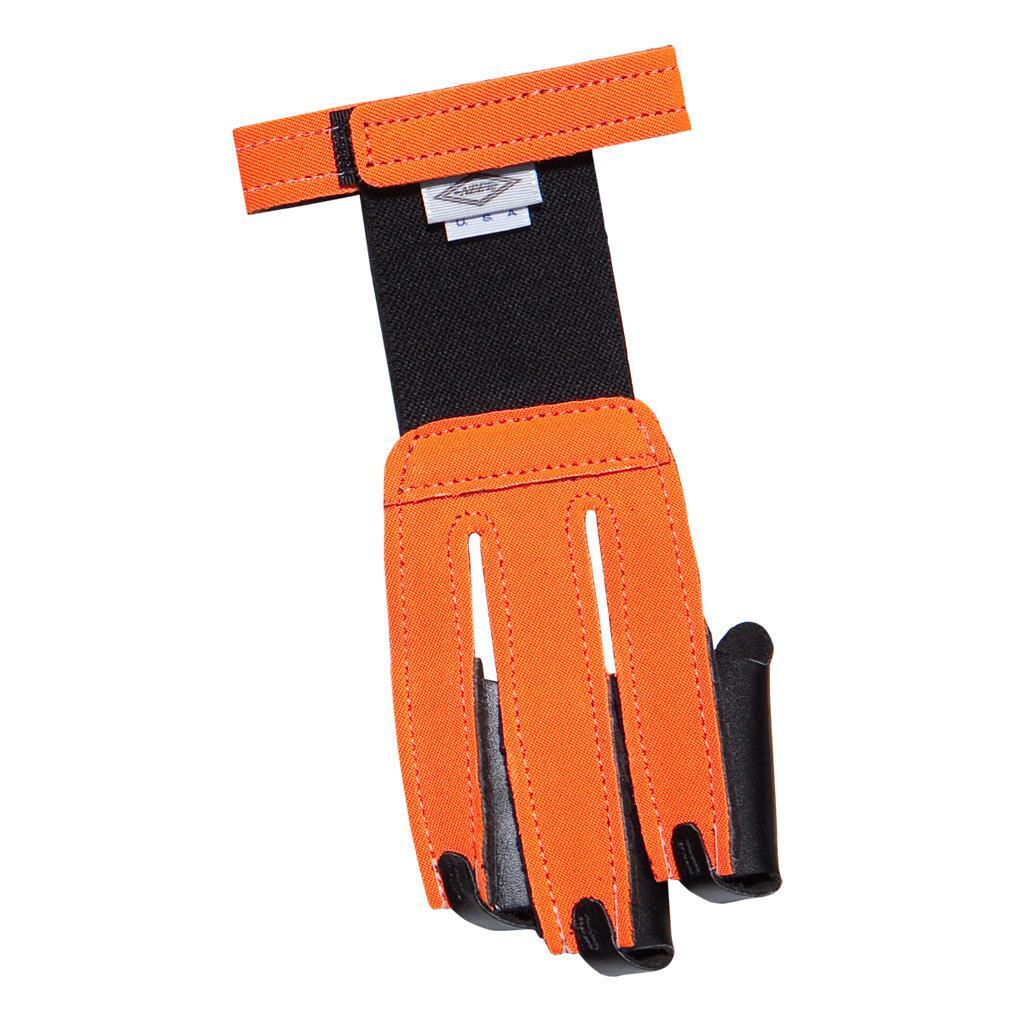 Neet FG-2N Shooting Glove Neon Orange Small|Neet shooting gloves - Hunting Bow