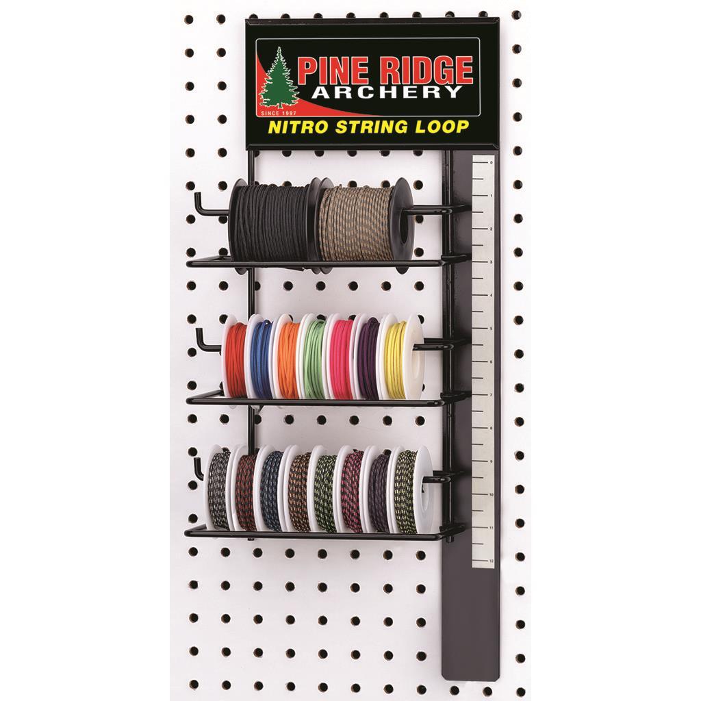 Pine Ridge String Loop Display 500 ft. Assorted Colors|Pine Ridge nock ...