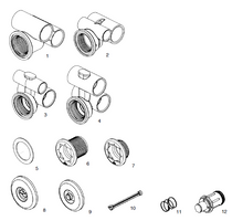 G&G INDUSTRIES/BALBOA WATER GROUP | PULSE ASSY, CLEAR INTERNAL, CHROME ...